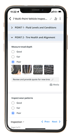 15 Points For Multi Vehicle Inspection Checklist